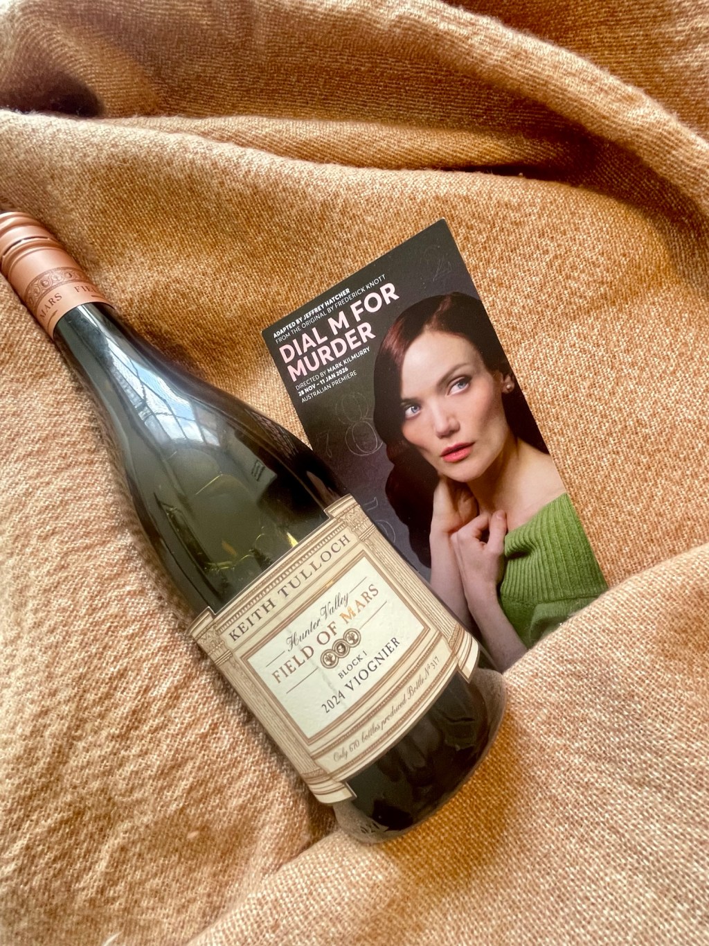 Keith Tulloch, Field of Mars, Viognier | Nightcap – BACCHUS AT THE THEATRE